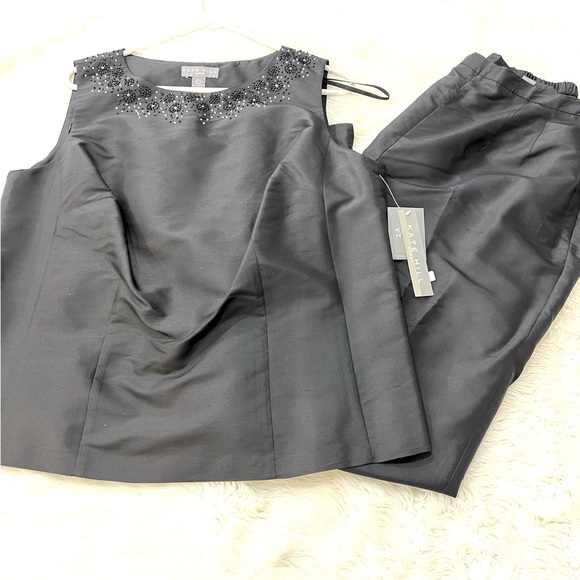 Kate Hill | Tops | Kate Hill Silk Outfit | Poshmark